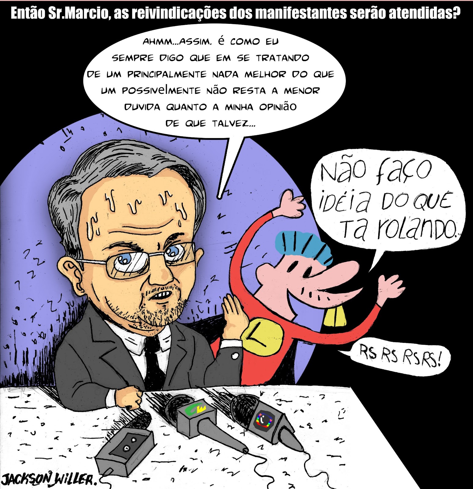 Rabiscos de Jackson Willer