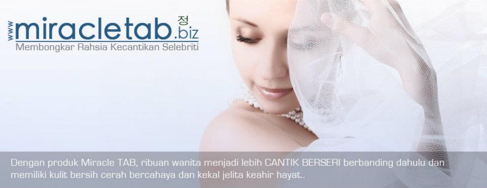 B' Pretty House: PRODUK MIRACLE TAB