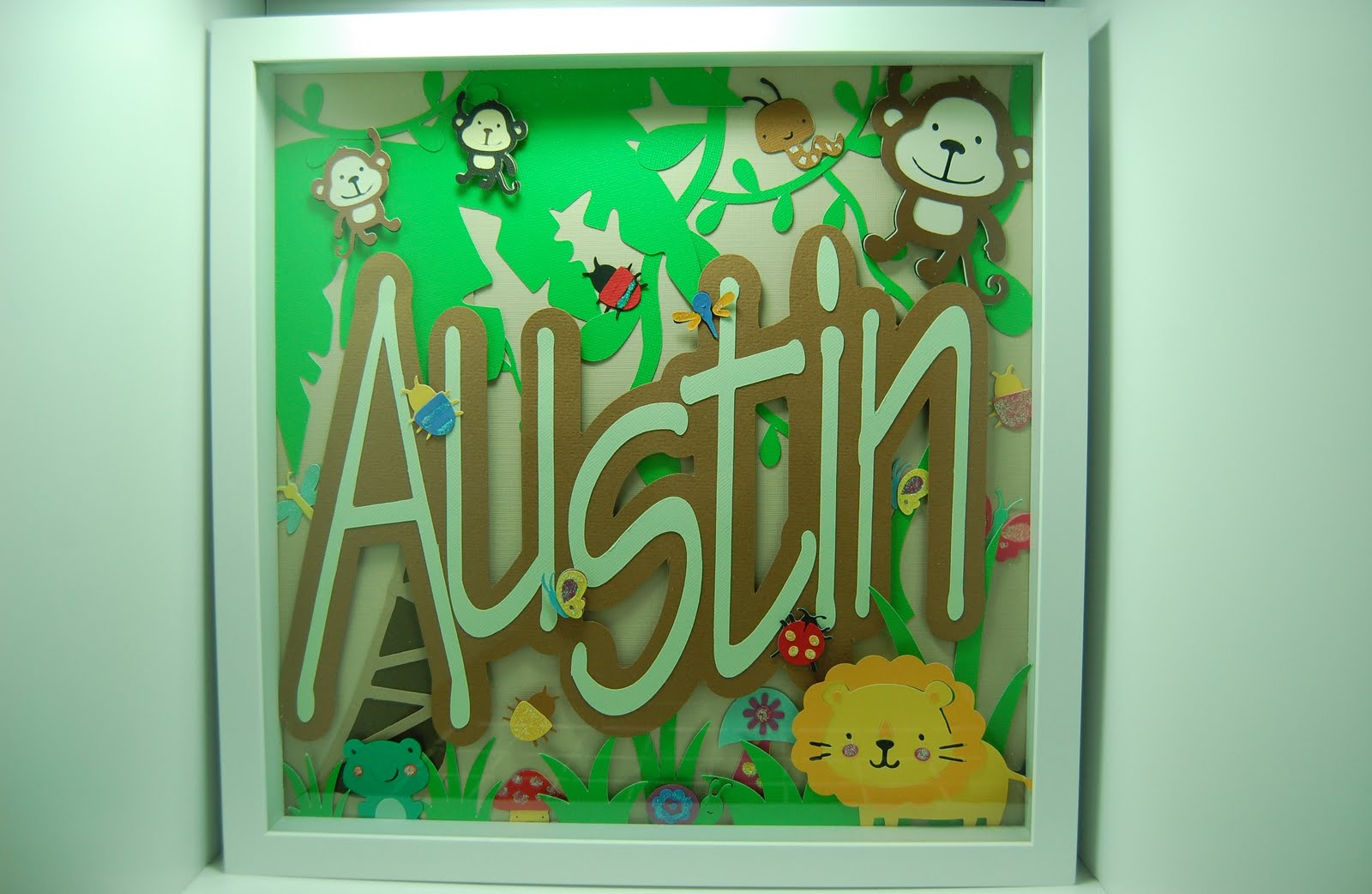 Just Scrap!: Baby Name Collage and FCCB Challenge