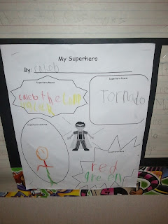 Week by Week in First: Superhero Project Theme