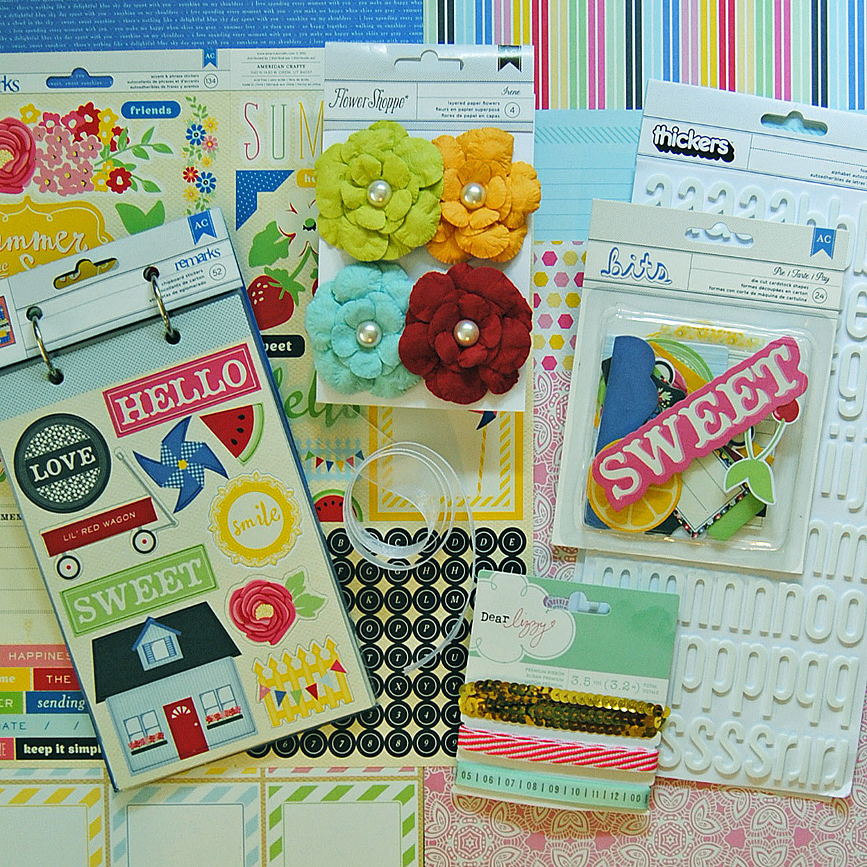 A Stash of Pretty Paper: My Creative Scrapbook June Main Kit: American ...