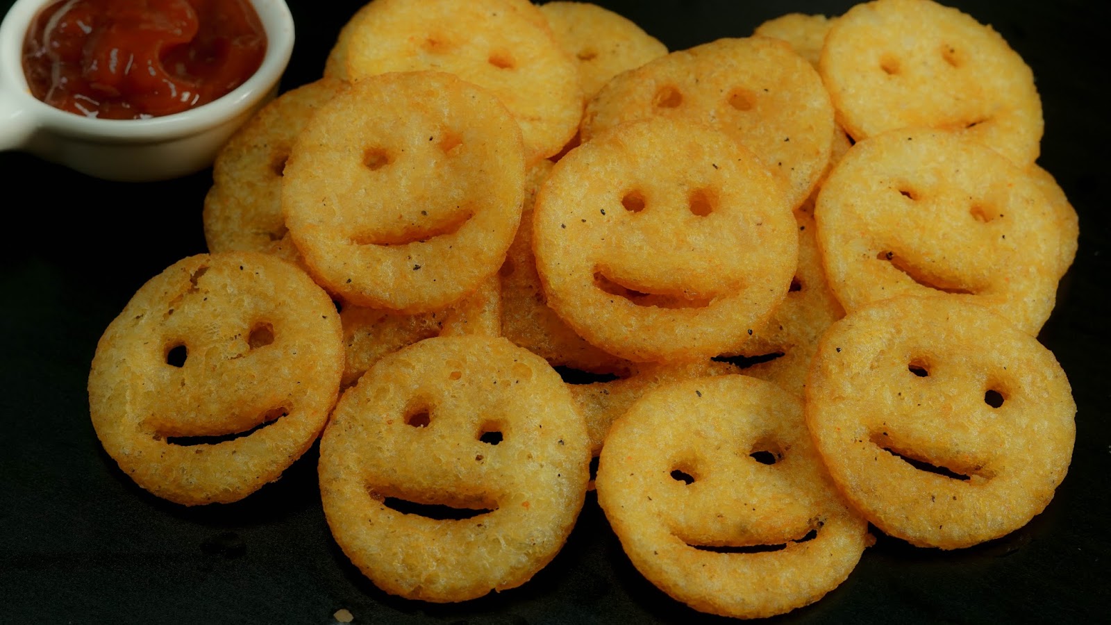 Potato Smiley Recipe | Steffi's Recipes