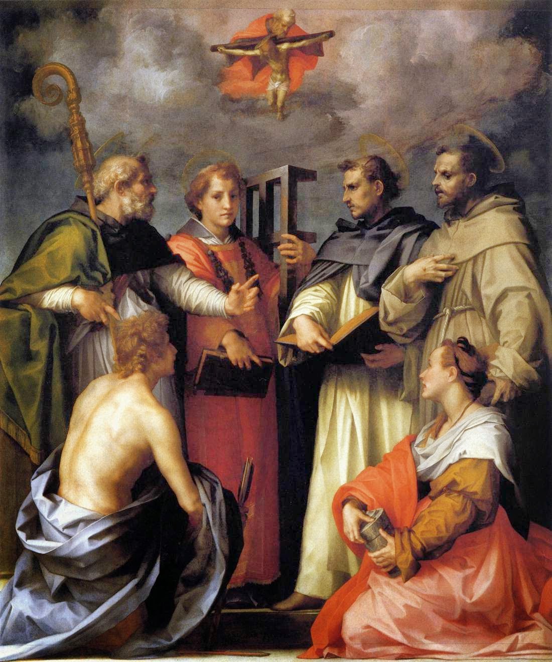 Italian High Renaissance painter - Andrea del Sarto - Fine Art and You