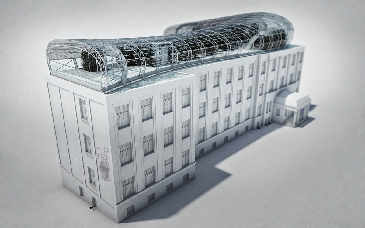 Portfolio in Architecture by Richard Bittner: Bachelor degree course