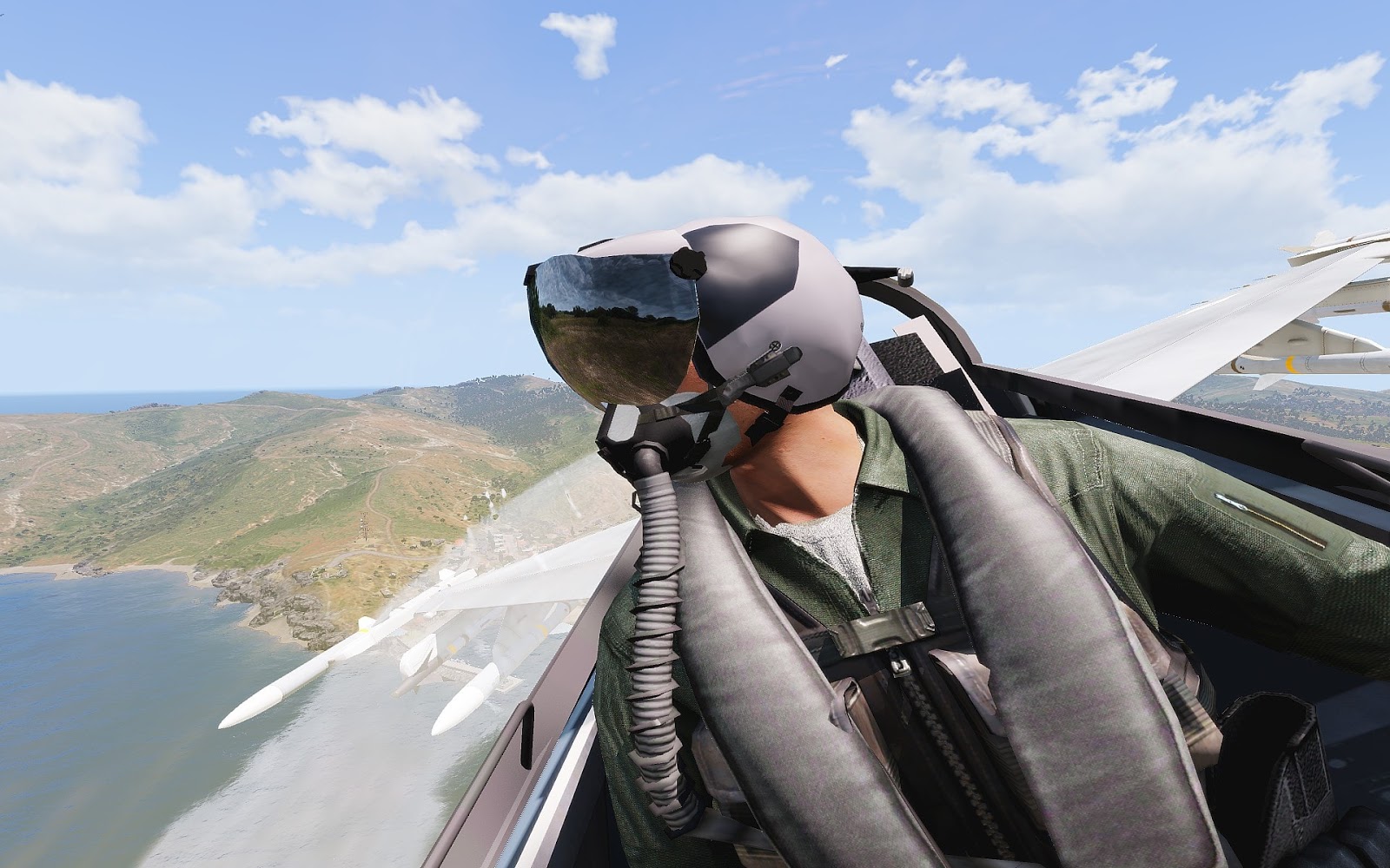 Arma 3 用 FIR Pilot & Crew Pack US アドオンで JHMCS を引き続き作製 | 弱者の日記^^ - Arma ...