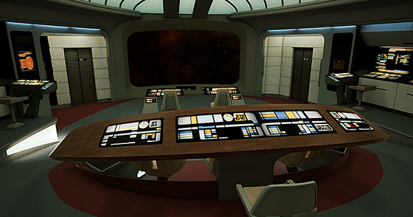 USS Enterprise-D Real-Time Star Trek Series: March 2019