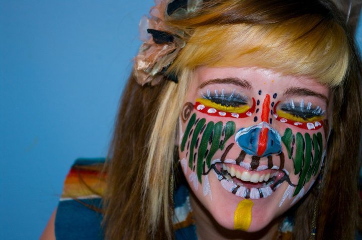 Spacegirlcomedy: Face paint