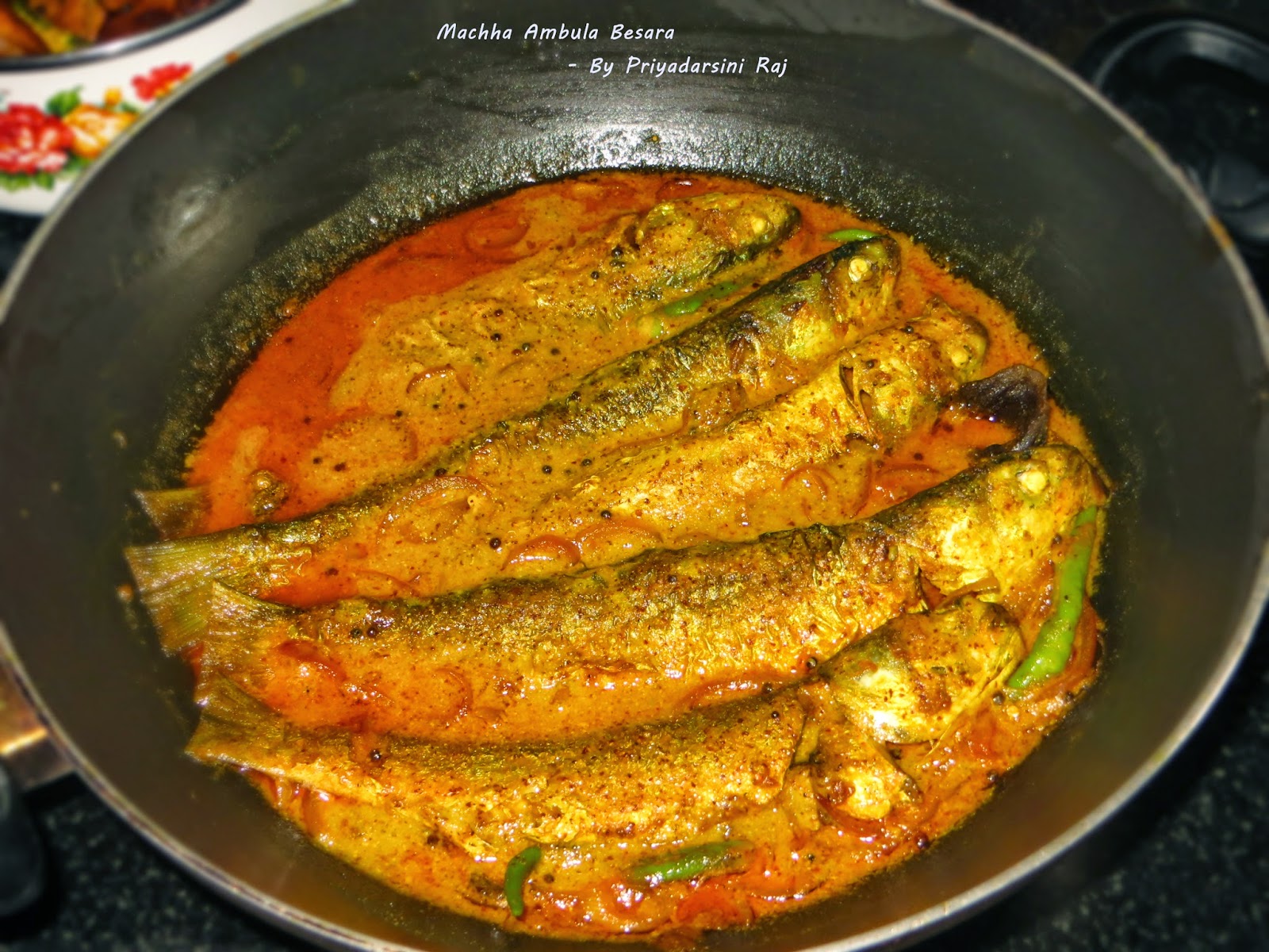 Creations & Cravings: Machha Ambula Besara