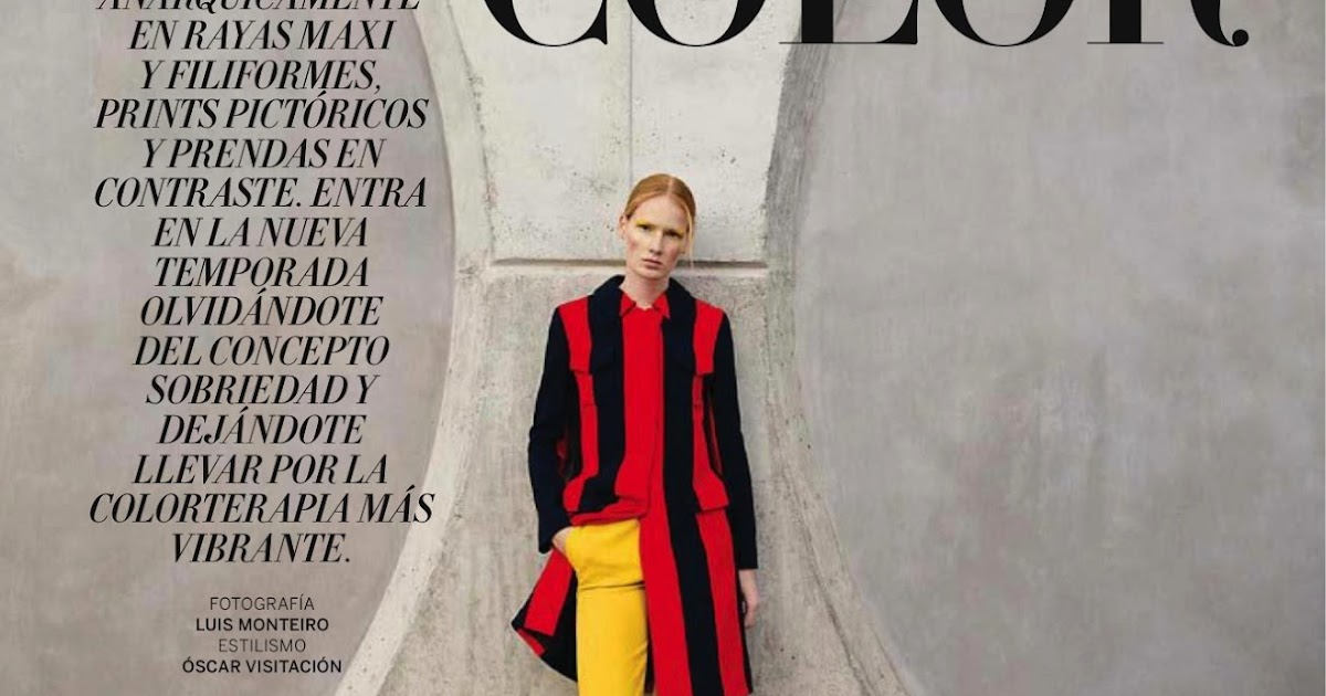 Duchess Dior: "Full Color" Sharon Timmer for Madame Figaro Woman March 2016