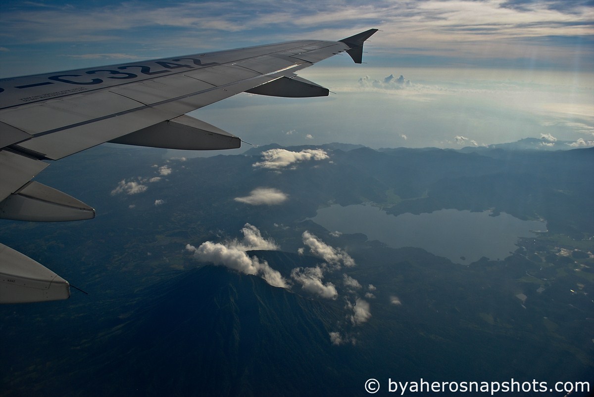 Byahero: Aerial view of Mt. Iriga and Buhi Lake in Camarines Sur
