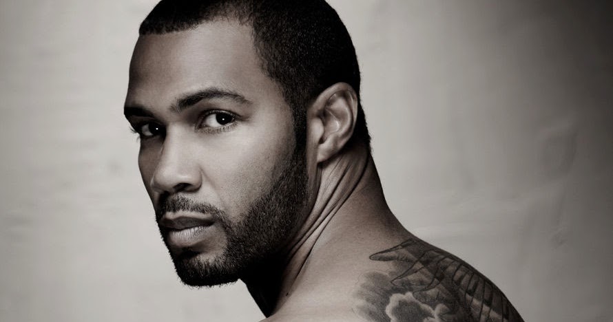 Omari Hardwick Back Tattoos