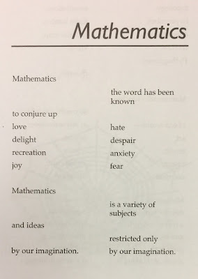 Intersections -- Poetry with Mathematics: Math and poetry -- shout out ...