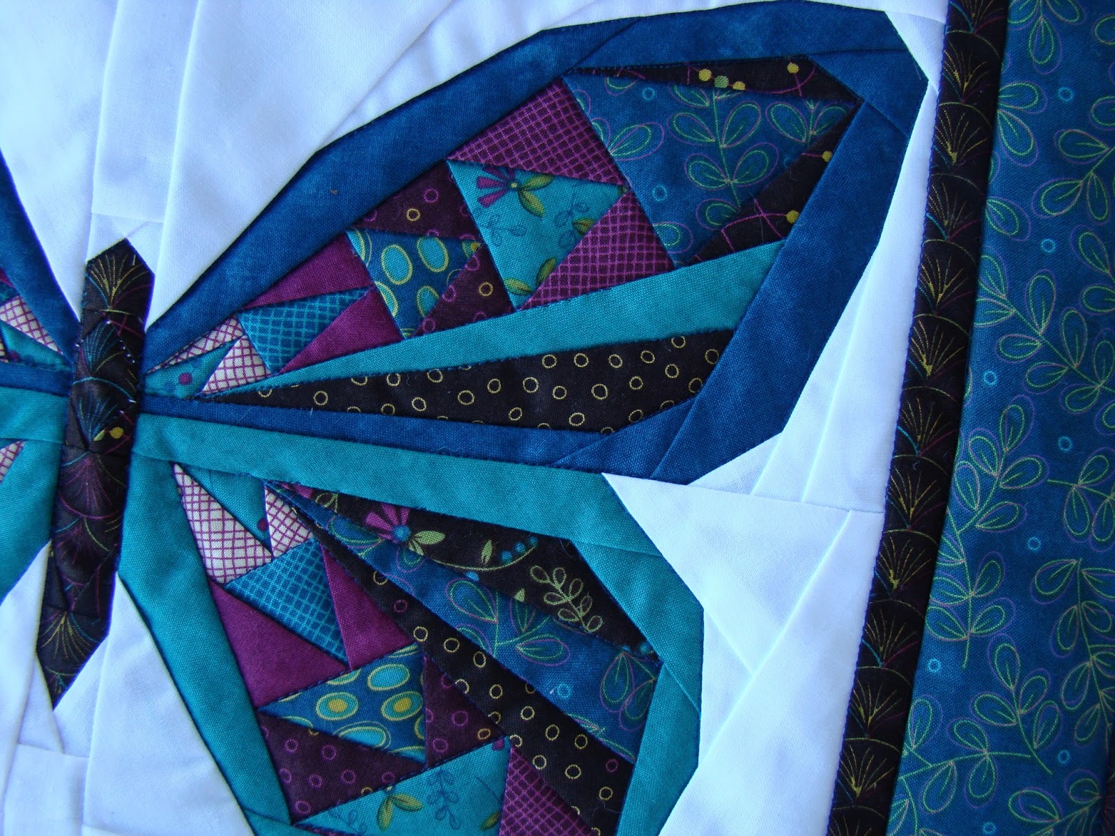 Slice of Pi Quilts: Butterfly Mini Quilt