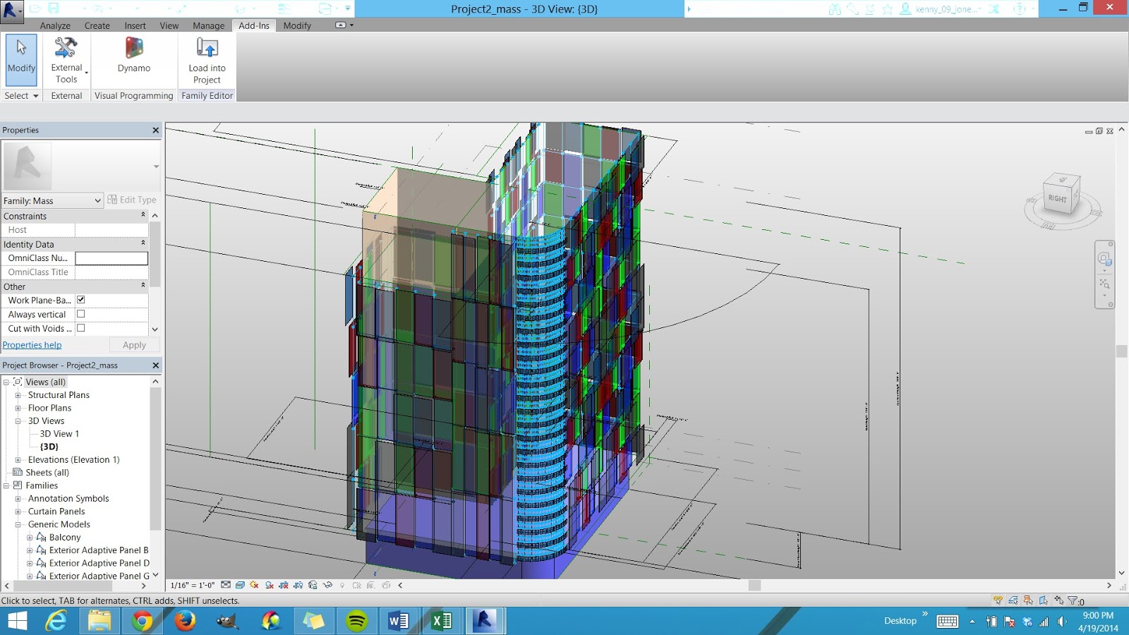 Draw Create Design: ARCH 653: PARAMETRIC MODELING USING DYNAMO