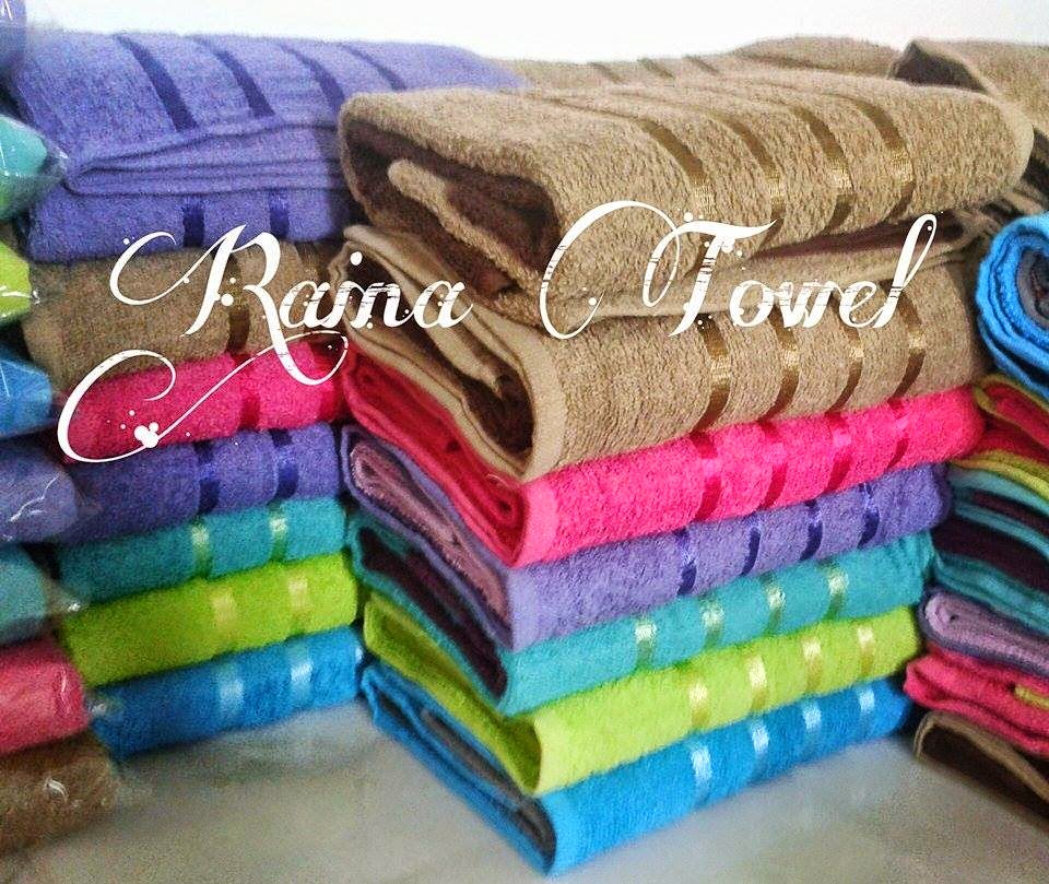 Tempahan set tuala mandi dari Putrajaya