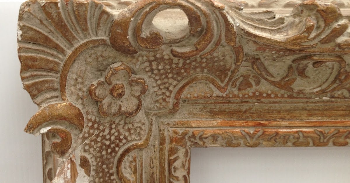 Antique Frame Sale: Repro Frame with Wash Finish