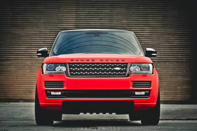 Car Show Bernie: The Battle of the Matte Red Range Rovers: Ultimate ...