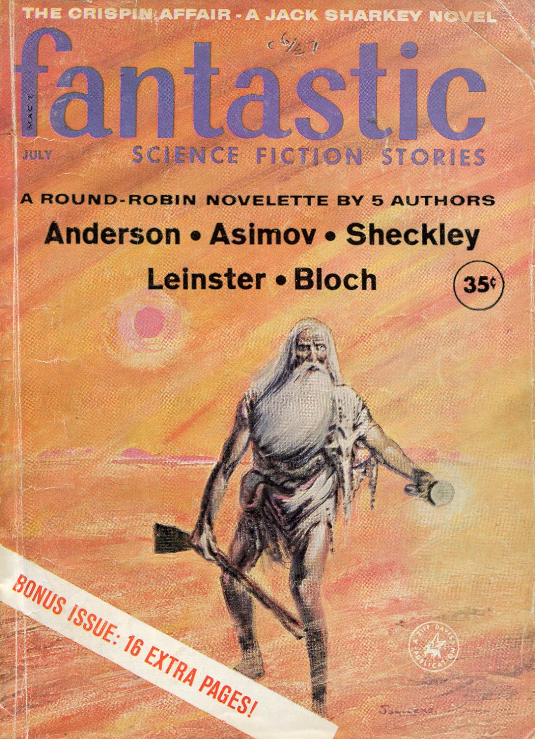 Bill Crider's Pop Culture Magazine: Forgotten Magazine: Fantastic ...