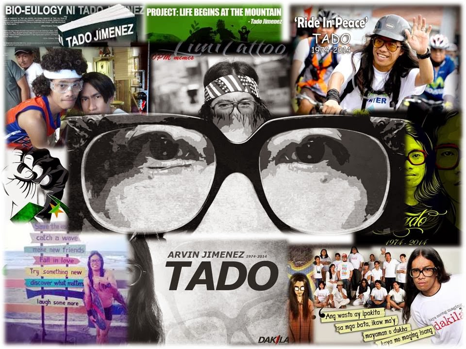 Tado Tributes: Farewell to an Artivist, Farewell to Arvin Jimenez ...