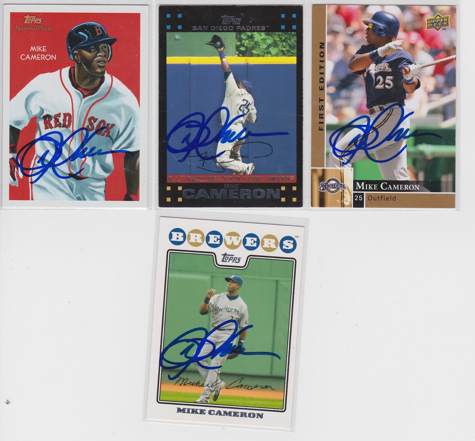 Jackson's Autographs: TTM Success Mike Cameron