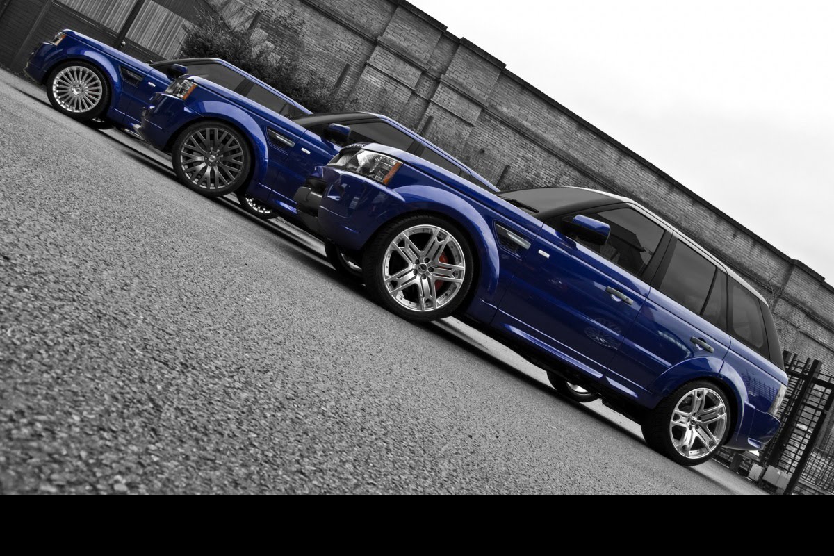 [Photos] Blue Range Rover | Sports | Kahn Exlusive 4 Shots!