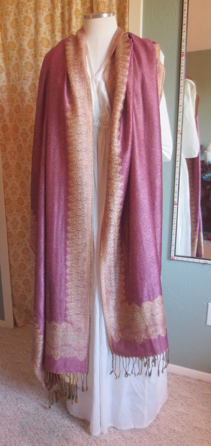 Festive Attyre: Regency shawl hacks