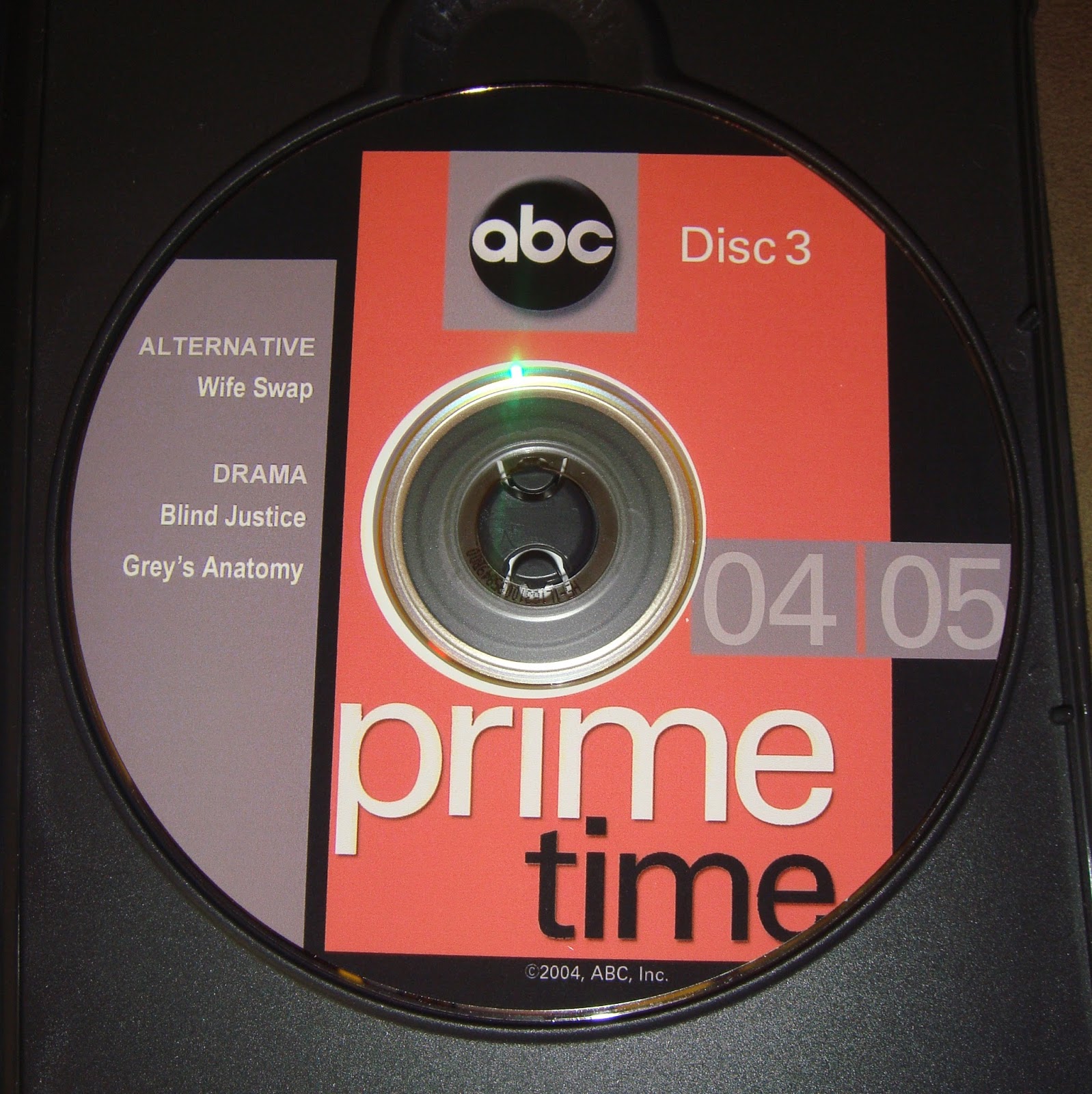 andalone: ABC 2004 "New Show" Pilots DVDs