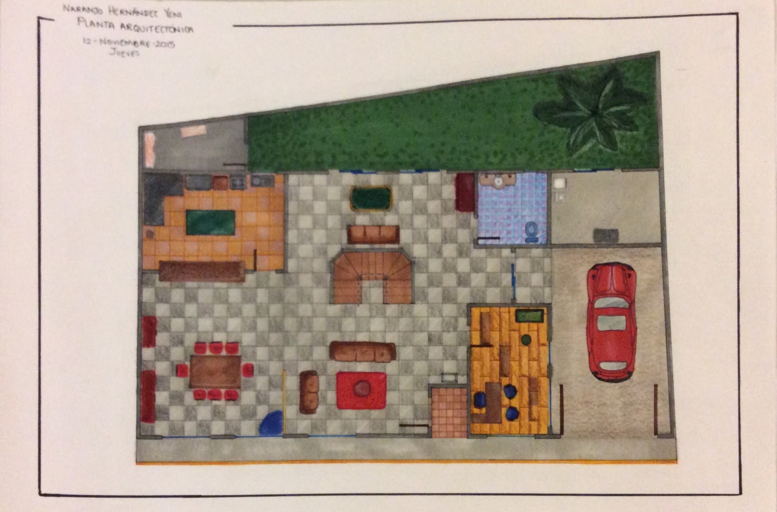 Arquitectos en Proceso: Planos Arquitectónicos a Color