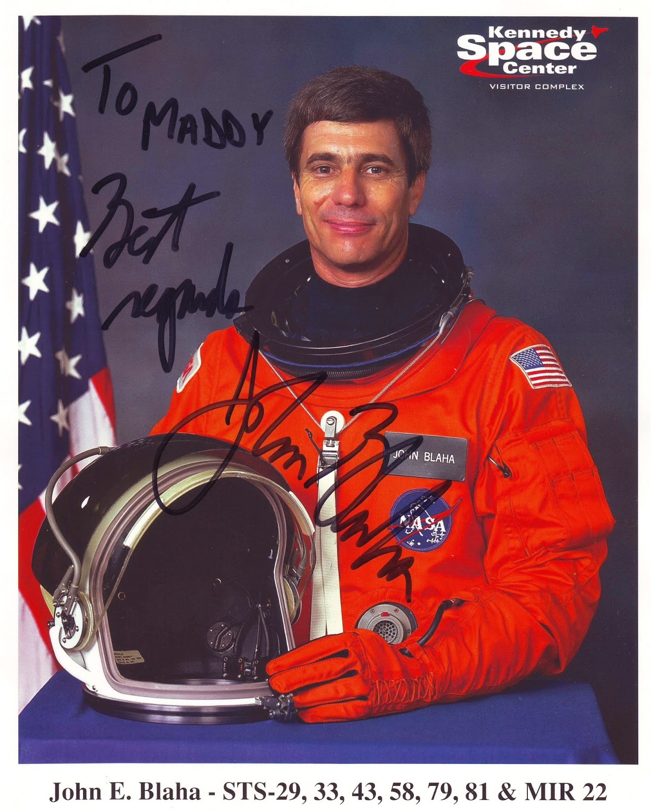 Space Quotes / Souvenirs d'espace: Interview de John Blaha, astronaute ...