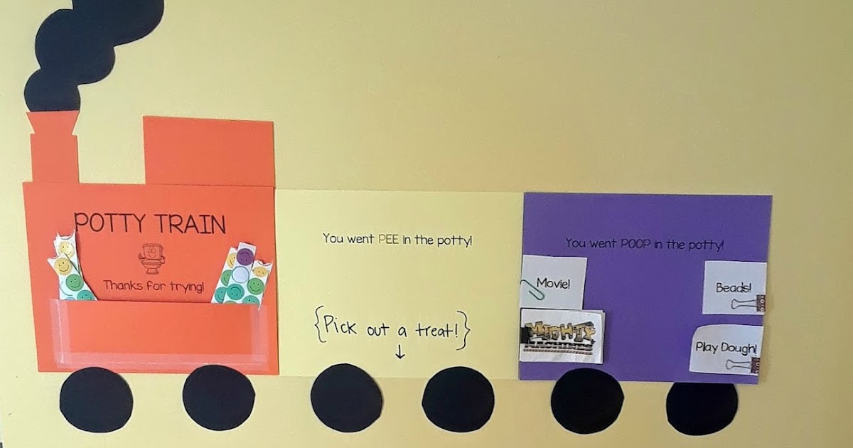 Cut, Craft, Create: The "Potty Train" Technique