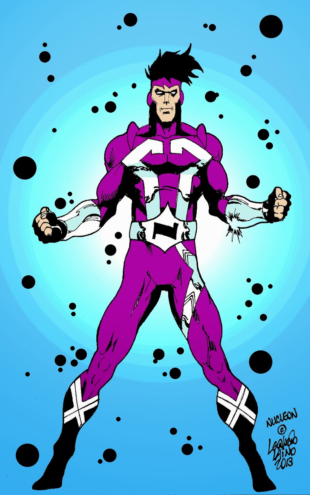 ZENITH UNIVERSE COMICS: NUCLEON IS COMING FROM SPACE