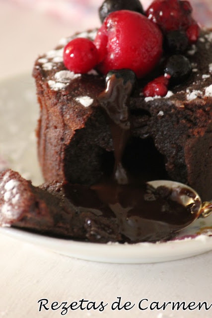 Coulant de chocolate