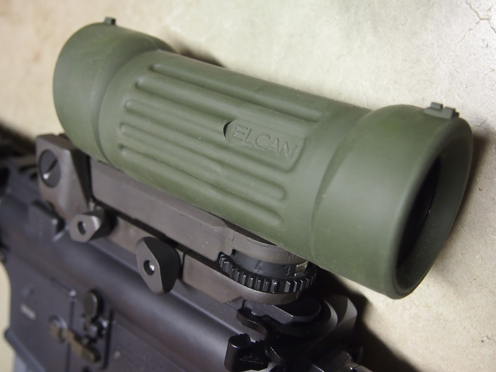 Mister Donut's Firearms Blog: Green Cover for the Elcan C79