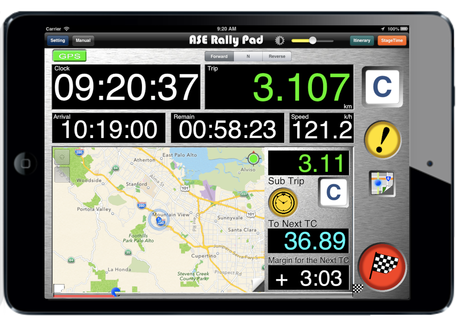 ASE Rally Monitor: The new app for iPad was released!