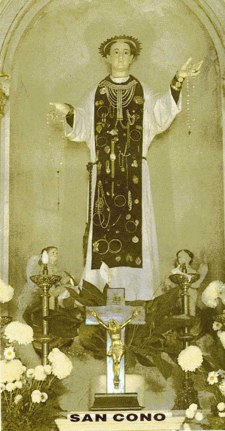 Arte del Mundo y Religiones: SUPLICA A SAN CONO