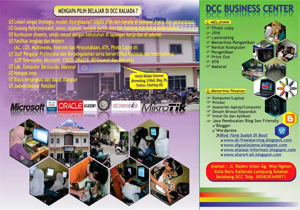 desain brosur sekolah cdr file - moteswag