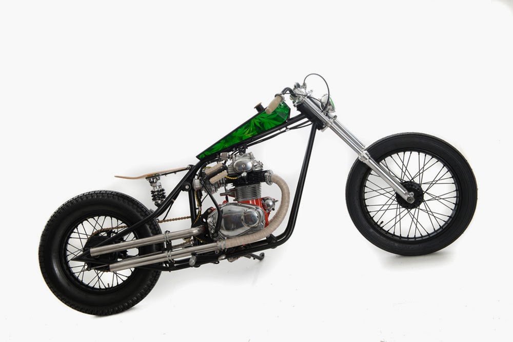 Honda CB 350 Bobber by Ed.Turner Motorcycles - Lsr Bikes