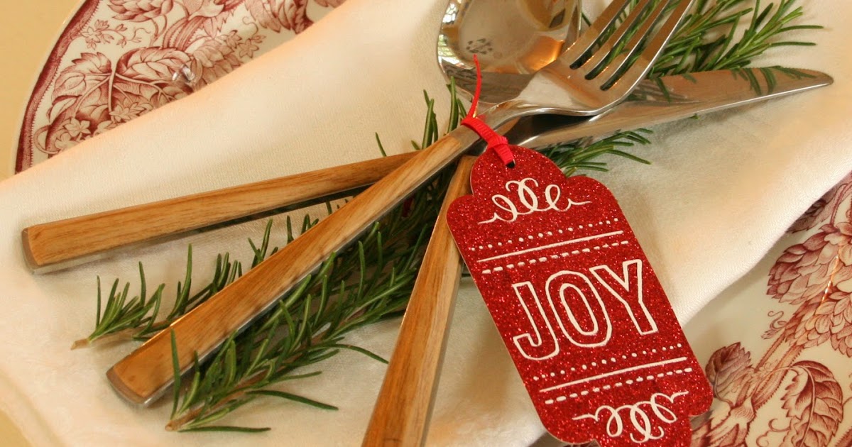 ciao! newport beach: holiday gift tags for your Christmas table