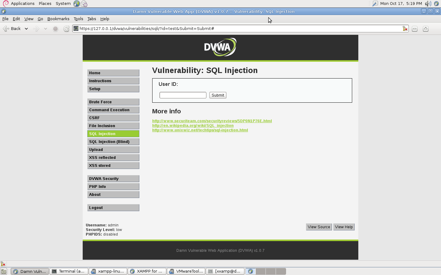 Security Padawan: Basic SQL Injection on MYSQL part 1