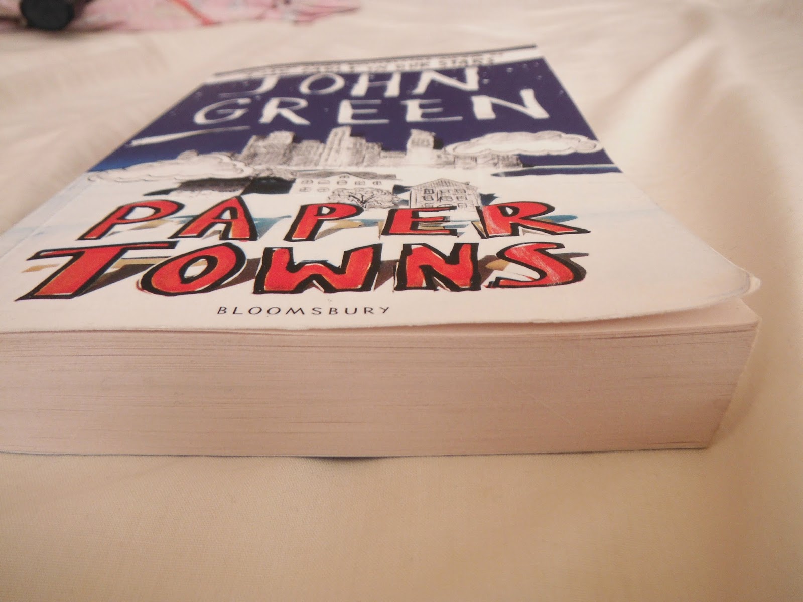 The Book Club| Paper Towns - The English Mademoiselle Diaries