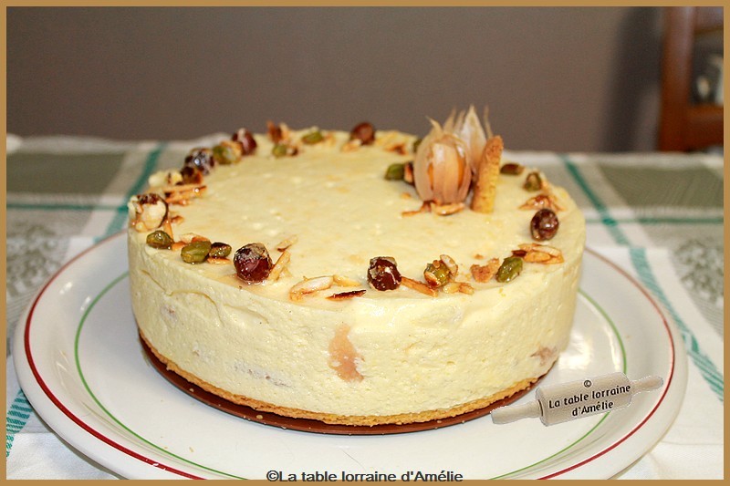 LA TABLE LORRAINE D'AMELIE: Entremet aux fruits d'Automne