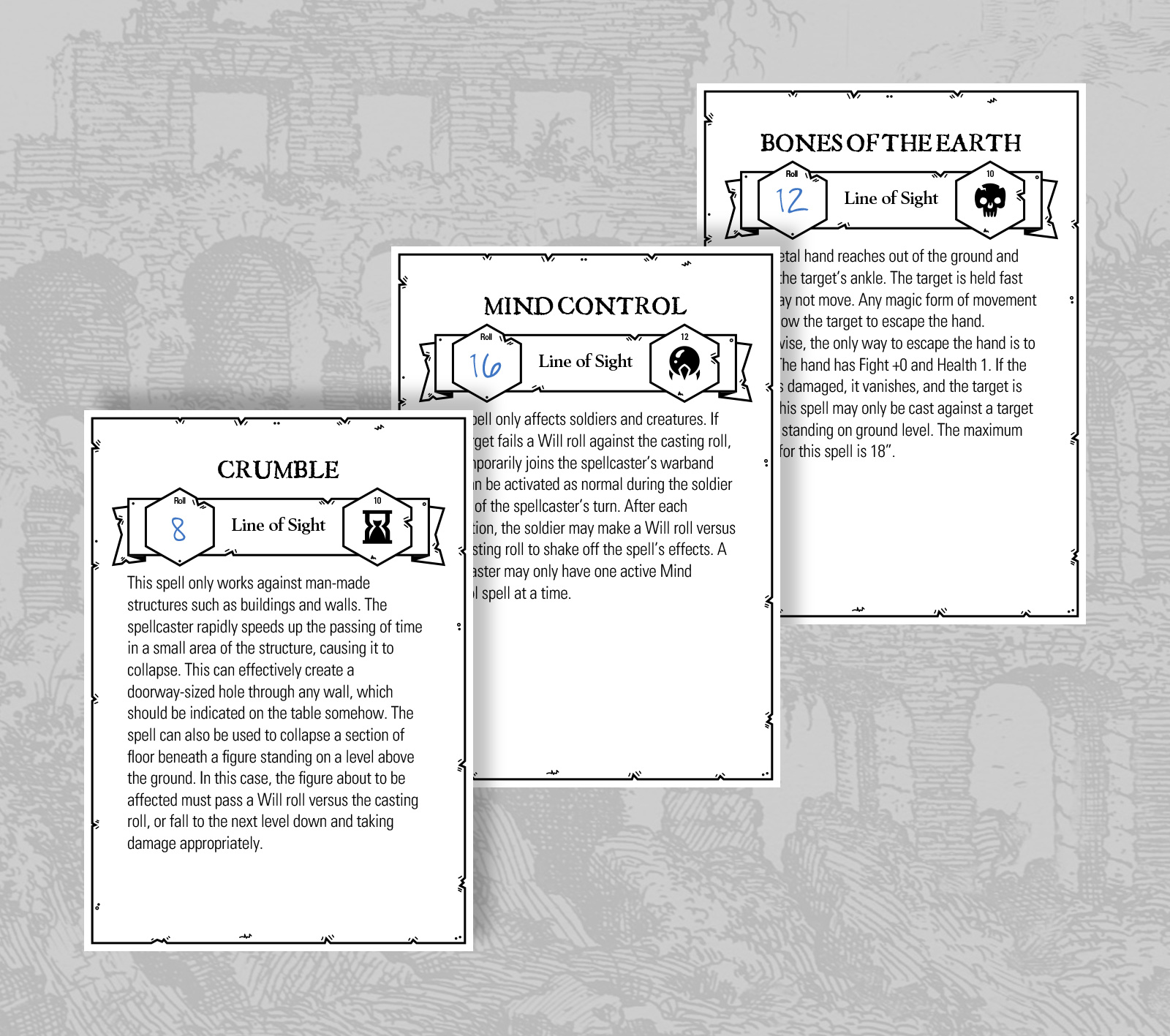 Idiotoodporny: Frostgrave - Sheets and Cards PDF