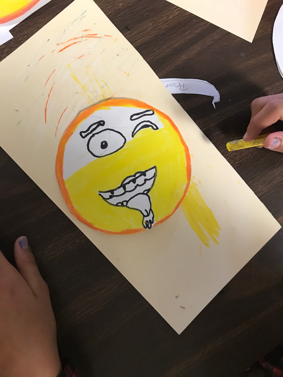 Elements of the Art Room: 4th Grade Pop Art Emojis 😄
