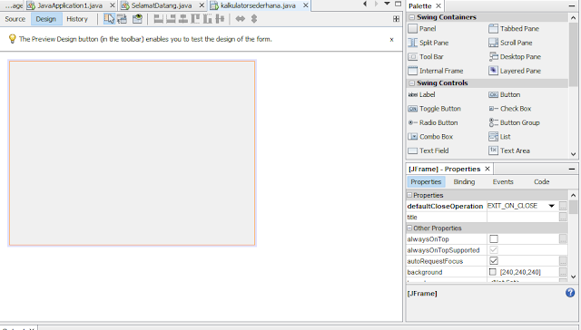 MEMBUAT DAFTAR HARGA BARANG MENGGUNAKAN JAVA NETBEANS
