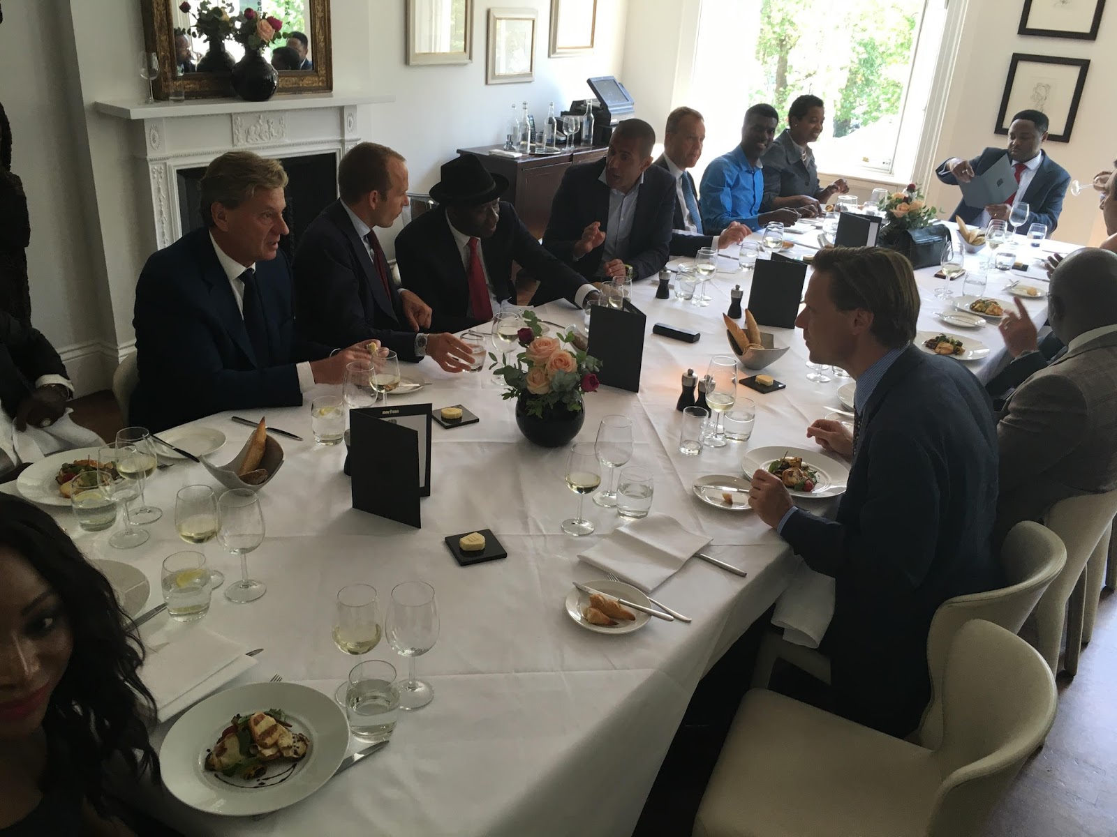 GEJ Treated to executive lunch in London (Photos)