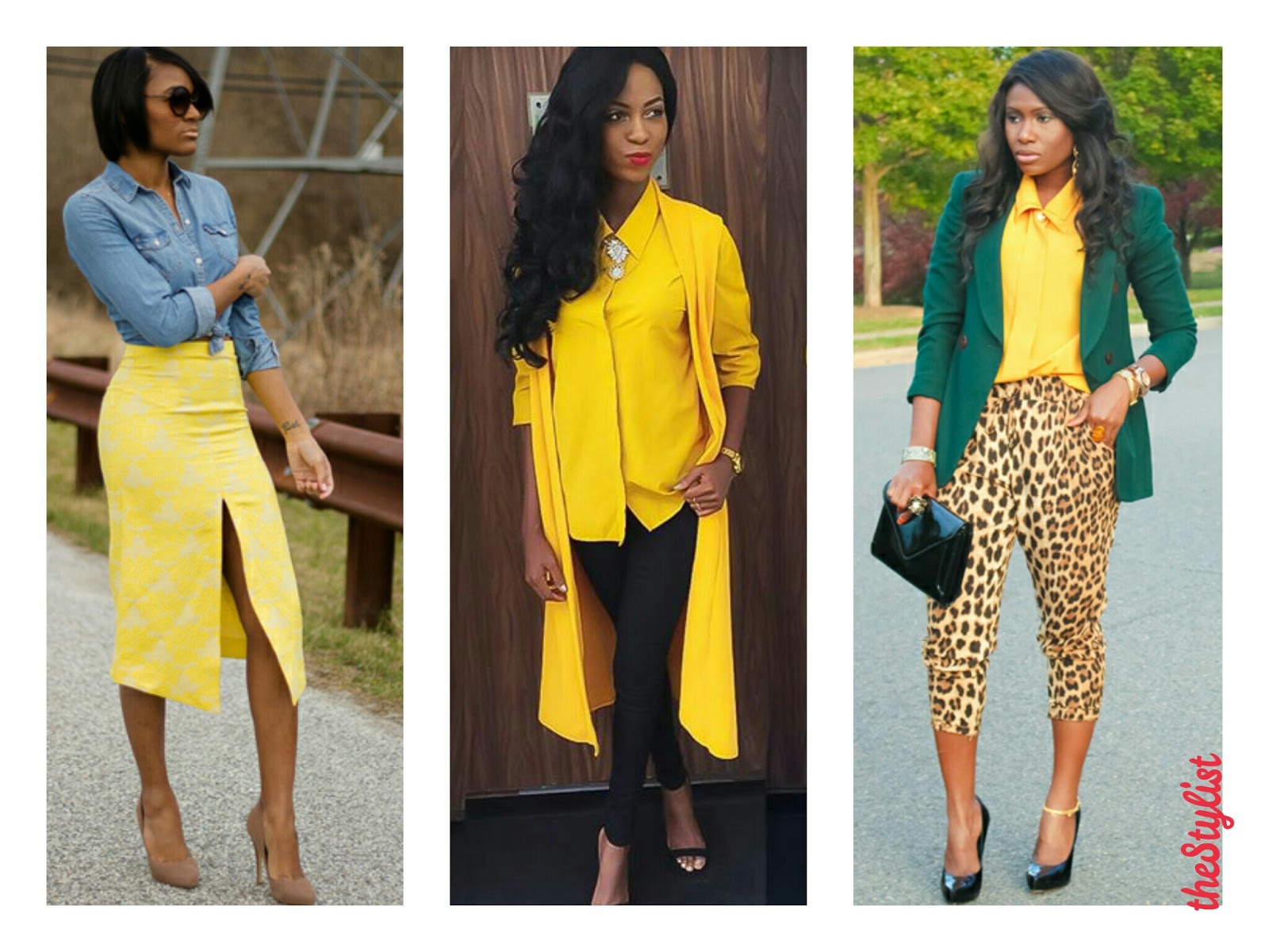 StyleHub Daily : Work Outfit Idea #10: Yellow Theme