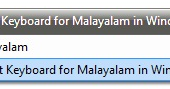 Activate Inscript Keyboard in Windows 7- English & Malayalam ...