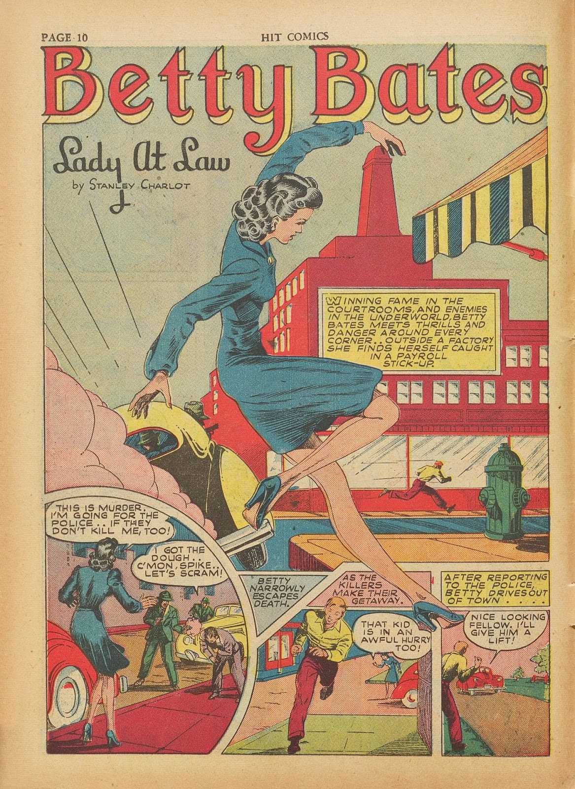 Four-Color Shadows: Betty Bates-Al Bryant-1940