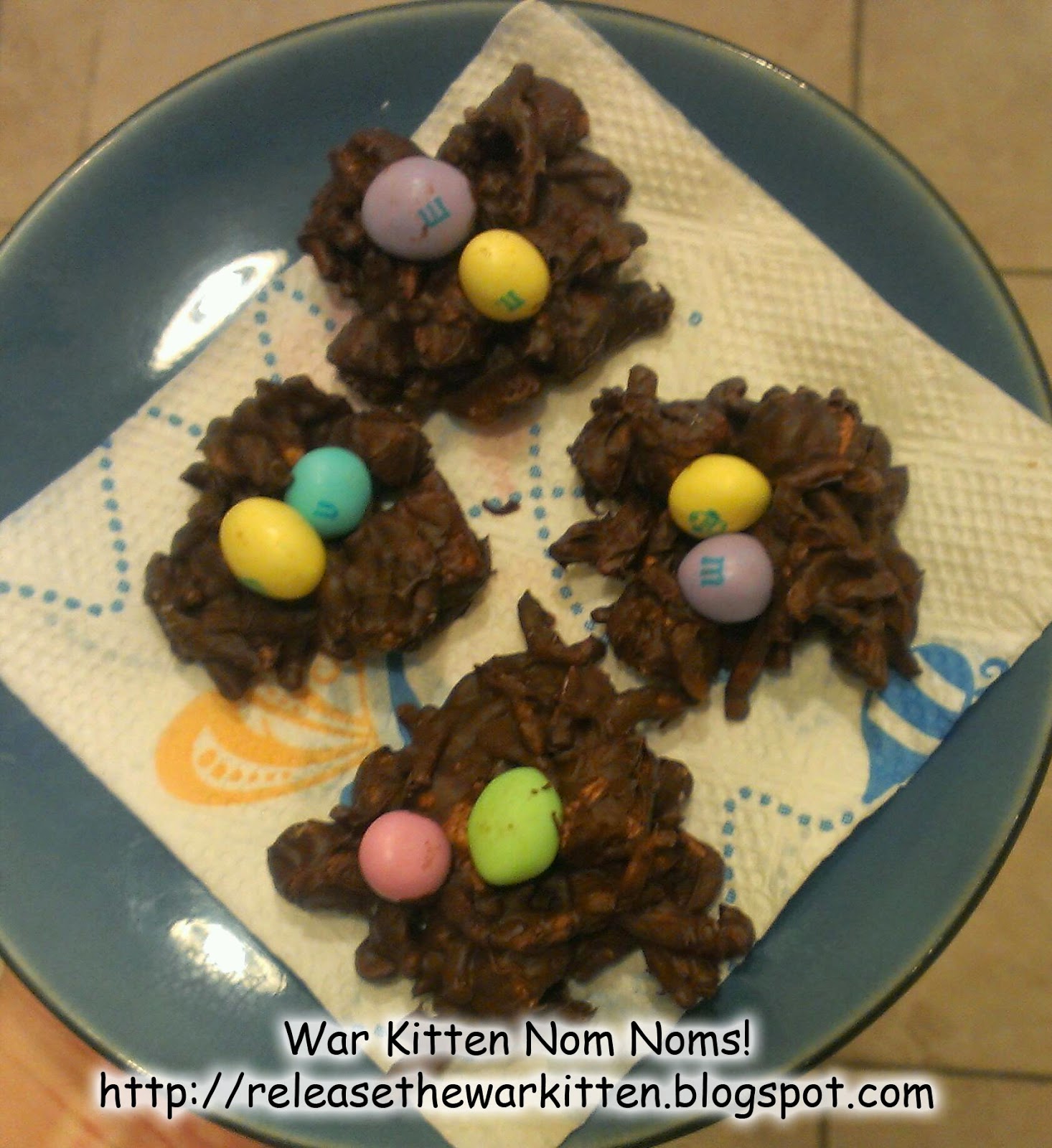 Nom Noms!: Chocolate Bird Nests (aka Easter Haystacks)
