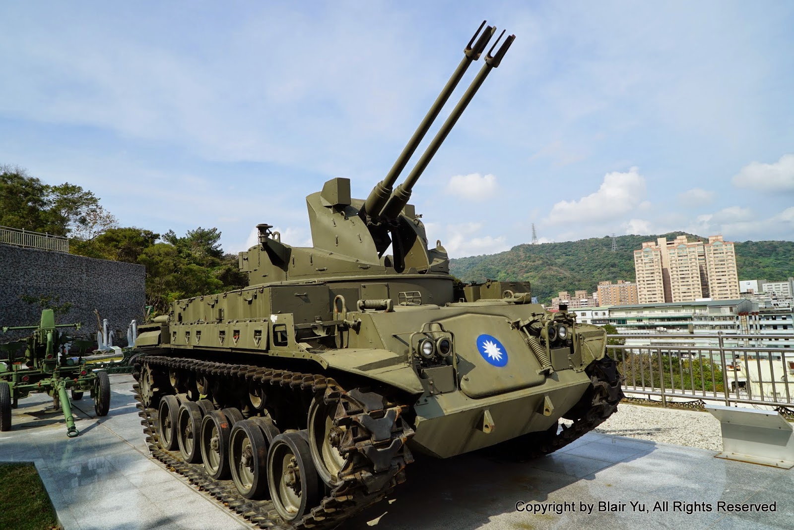 Blair's 軍事,警察及消防攝影: M42 Duster 雙管防砲戰車